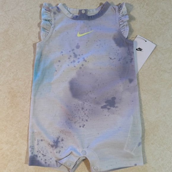 Nike | One Pieces | Nwt Nike Tie Dye Piece Romper 6 Month | Poshmark